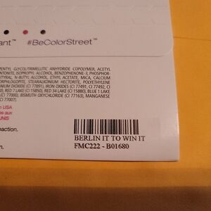 Color Street | Bath & Body | Colorstreet Berlin It To Win It Nail Strip ...